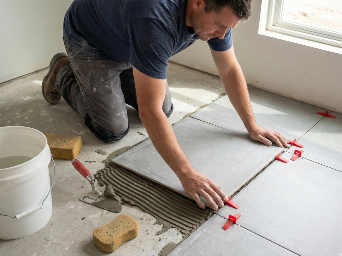 Tile edges and transitions: trims, profiles, finishes